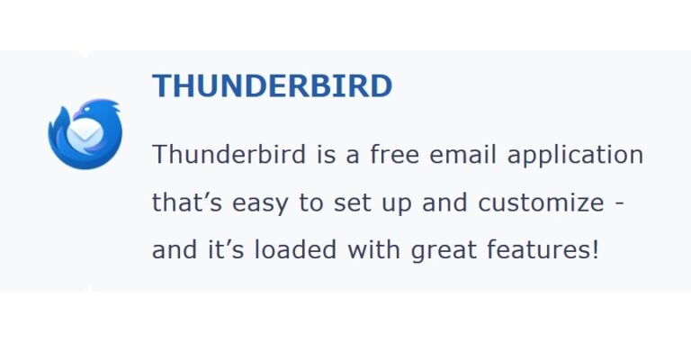 Thunderbird | 日々のメモ